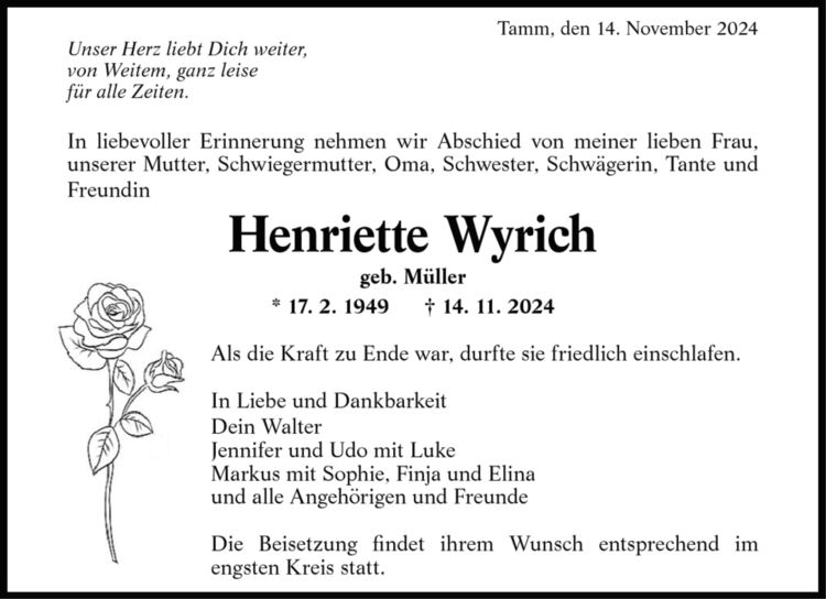 Henriette Wyrich